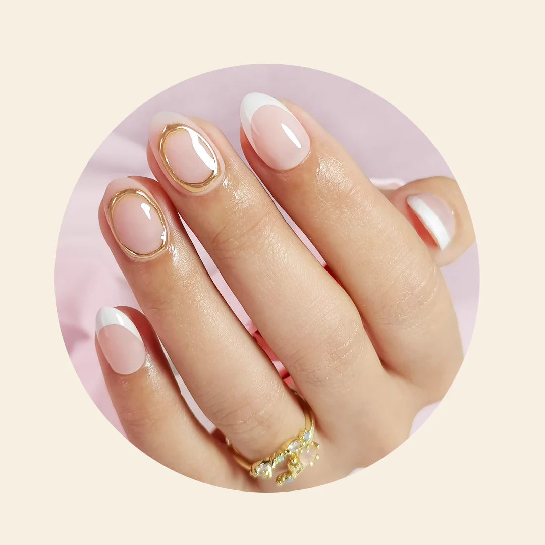 Mitty Press On Nails - French Toast — Beauty Supply Group