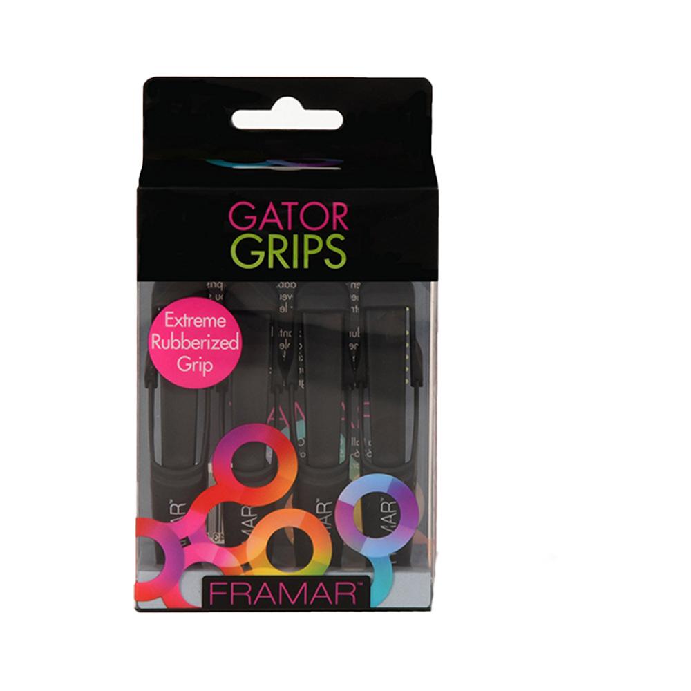 Framar Black Gator Clips - 4pc — Beauty Supply Group