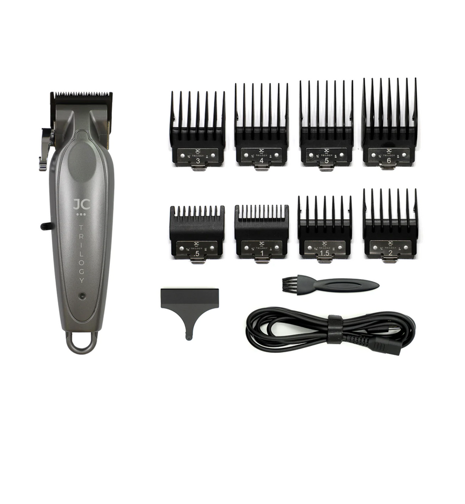 Global Scissors JC Trilogy Cordless Clipper - Silver — Beauty Supply Group